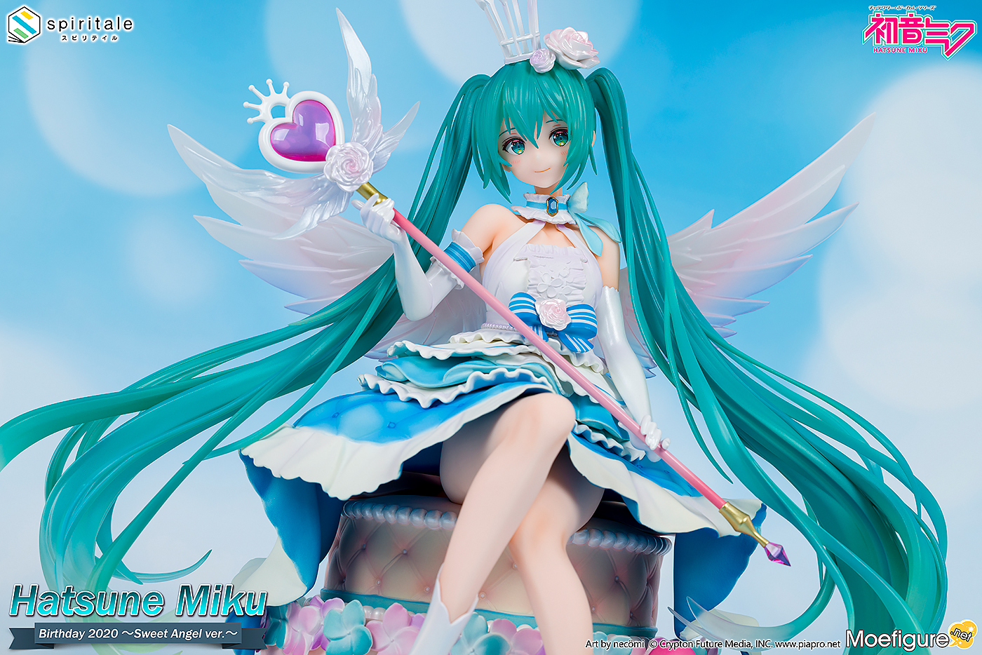 【spiritale】初音ミク Birthday 2020 ～Sweet Angel ver.～ 1/7 PVC Figure ...